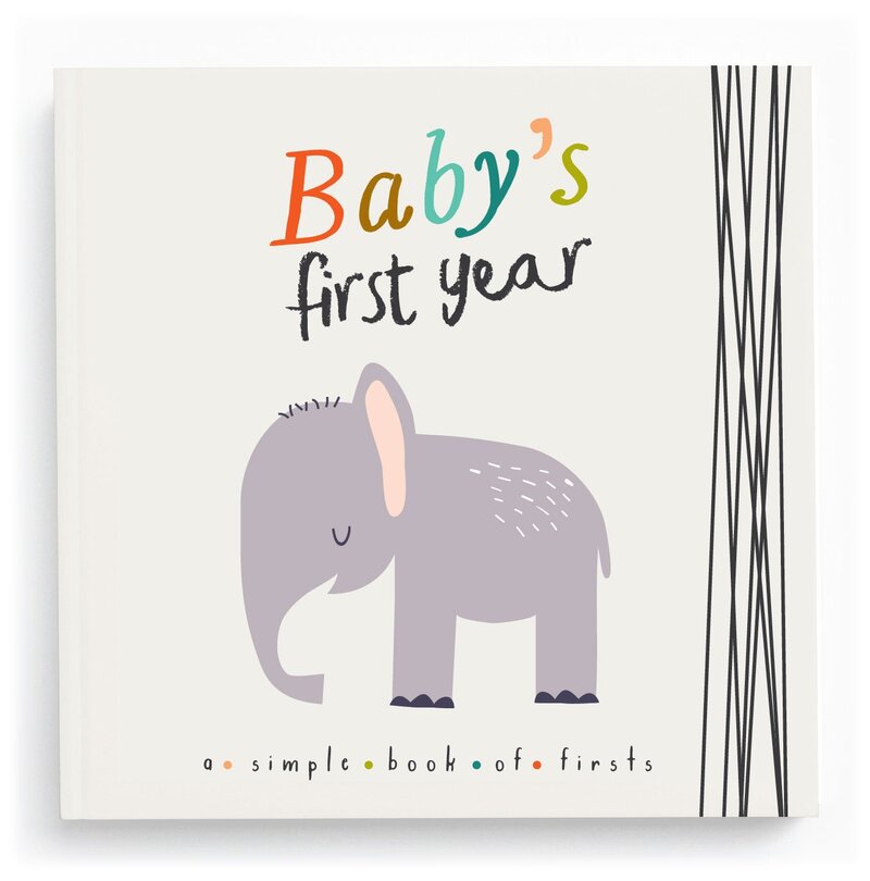 Little Animal Lover Memory Baby Book – Mark the Milestones